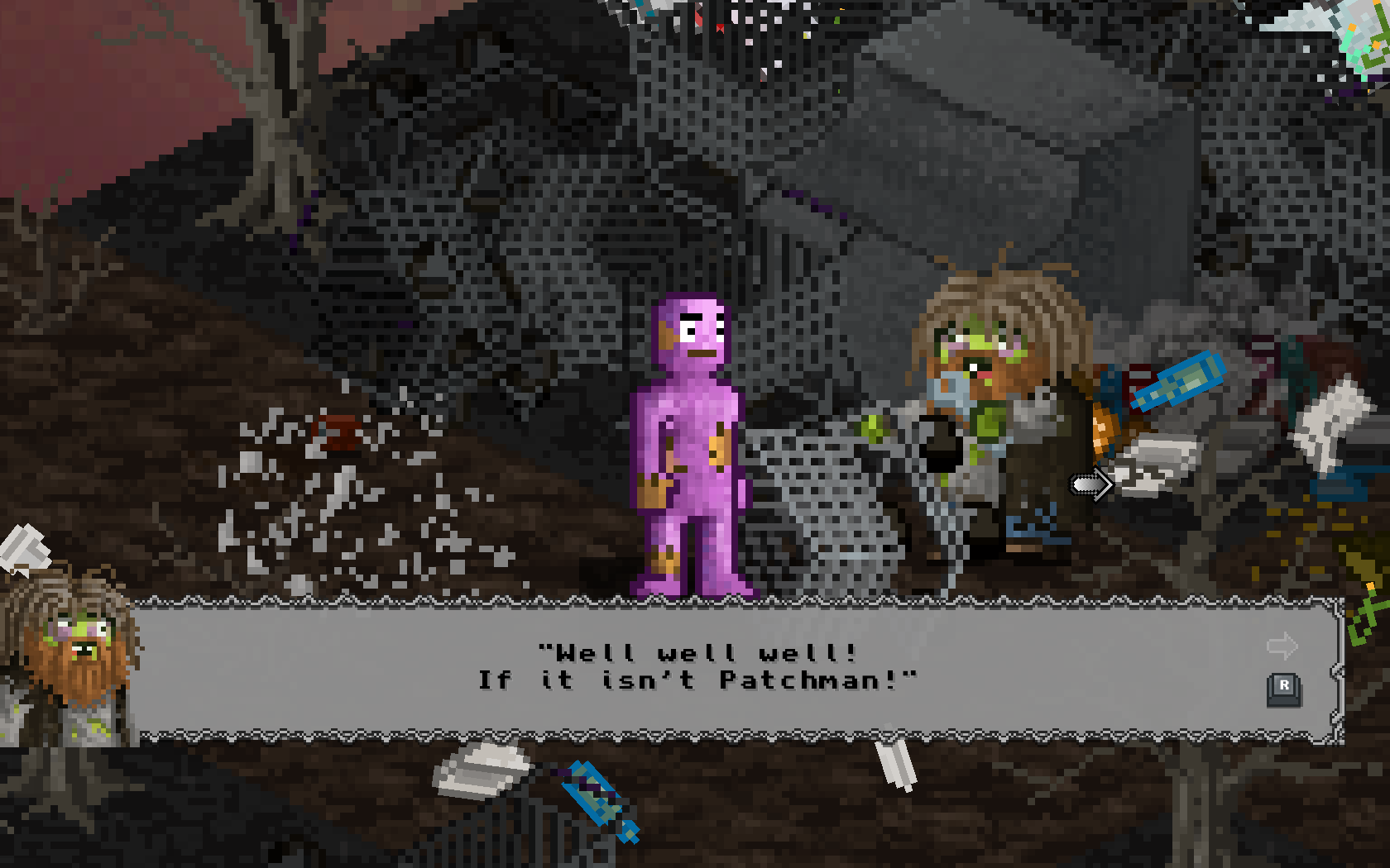 Preview: Patchman vs Blue Squares – Indie Hell Zone