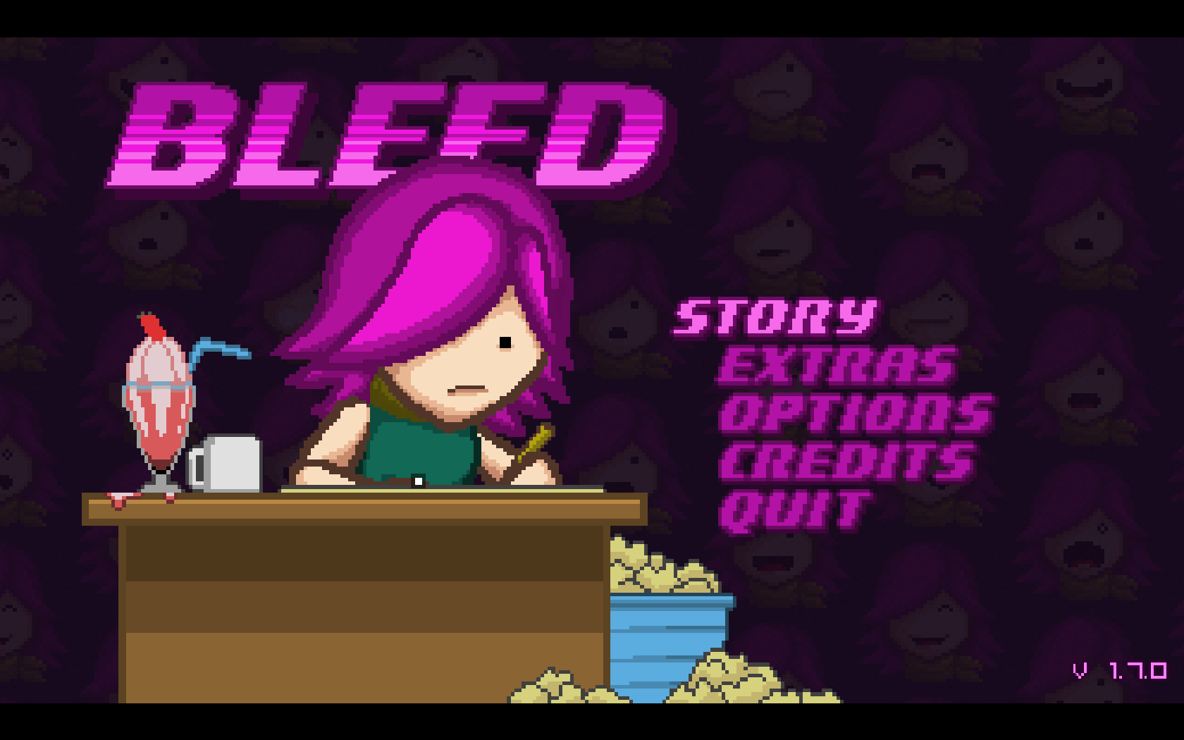 Bleed – become the hero through the blood of others – Indie Hell Zone